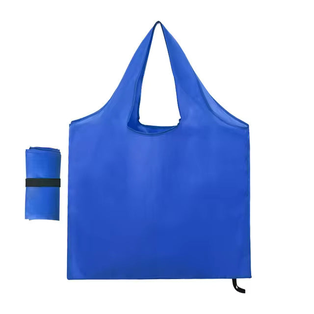 Large Foldable Packable Pocket Size Shopping Tote - Solid Colors ...