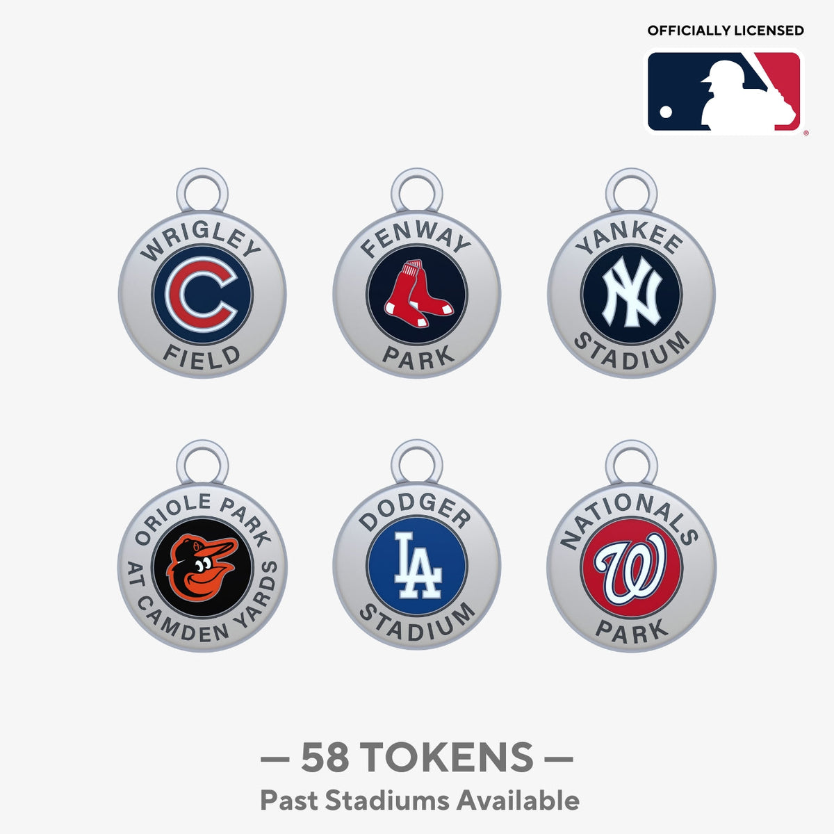 MLB Stadium Tokens – Traveling Bags