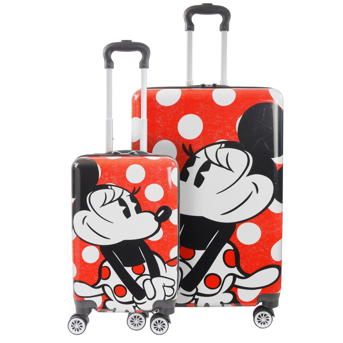 Disney Ful Minnie Mouse Adventure Awaits Family 2pc Set – Traveling Bags